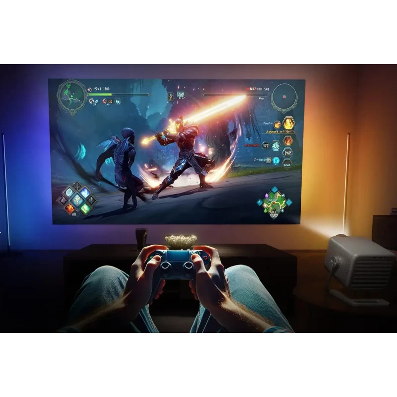 Hisense M2 Pro – Vidéoprojecteur Laser 4K Compact avec Smart TV intégrée